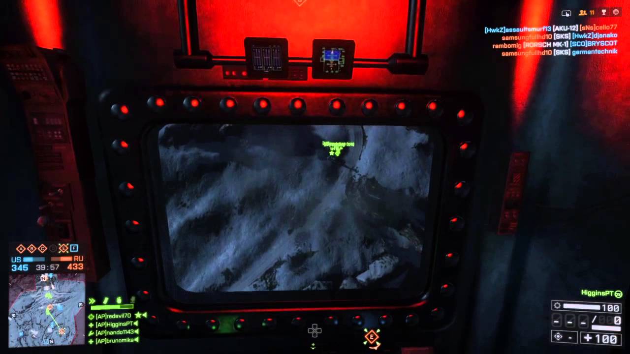 BF4 bug falling down the map - YouTube