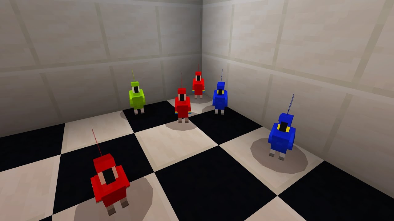 PARROT PARTY SURPRISE | MINECRAFT - YouTube