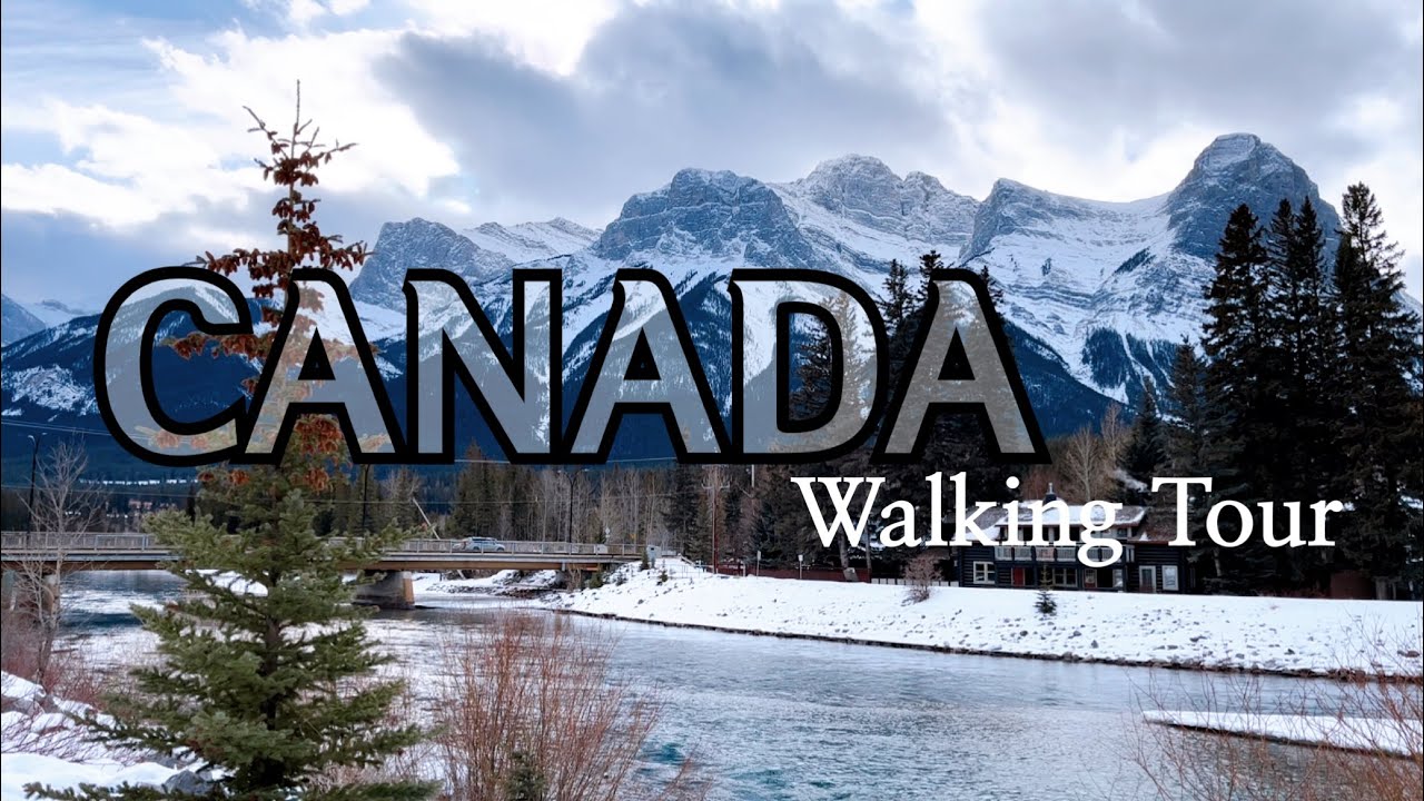 White Winter Western Canadian Nature Walking Tour. - YouTube