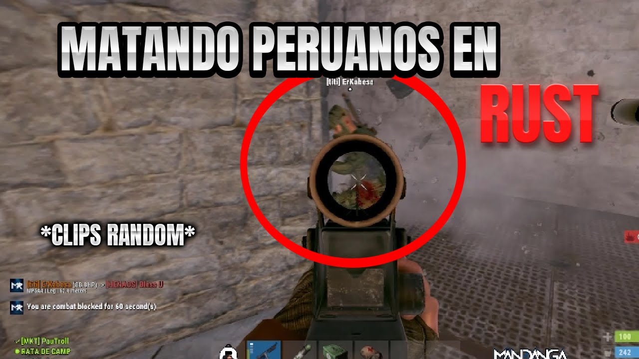 Matando PERUANOS en RUST *Clips Random* - YouTube