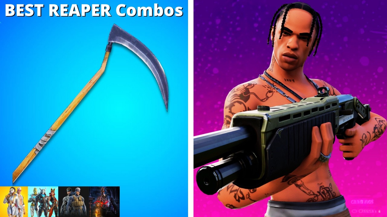 Best REAPER Pickaxe Combos For CHAPTER 6 (SWEATY PICKAXE!) - YouTube