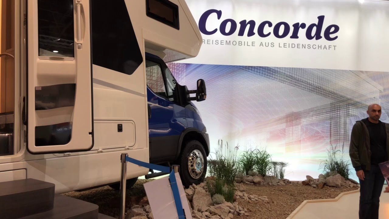 Concorde 4x4 på Caravan Salon 2019 - YouTube