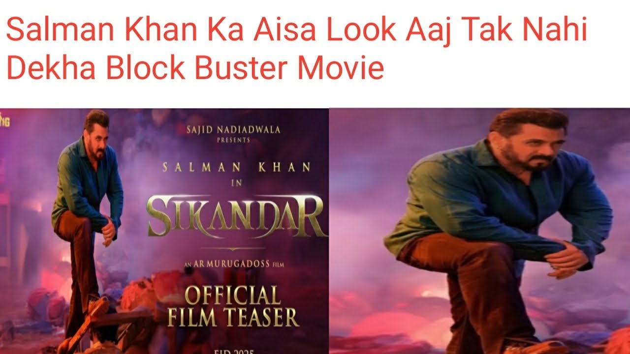 Salman Khan Sikander Movie Teaser Review Shubham Kochale - YouTube