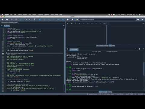 PyStata—Python and Stata - YouTube