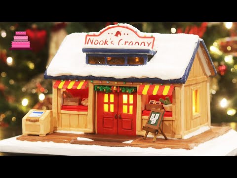 NOOK'S CRANNY GINGERBREAD HOUSE - Animal Crossing: New Horizons