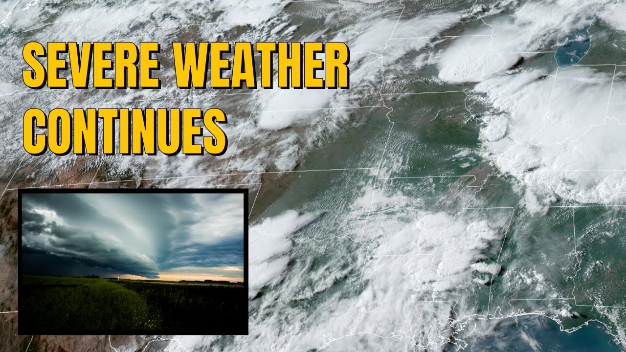 LIVE COVERAGE - Widespread severe weather continue - YouTube