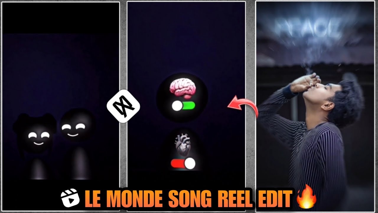Le Monde song reel video editing | heart off mind on reel video editing ...