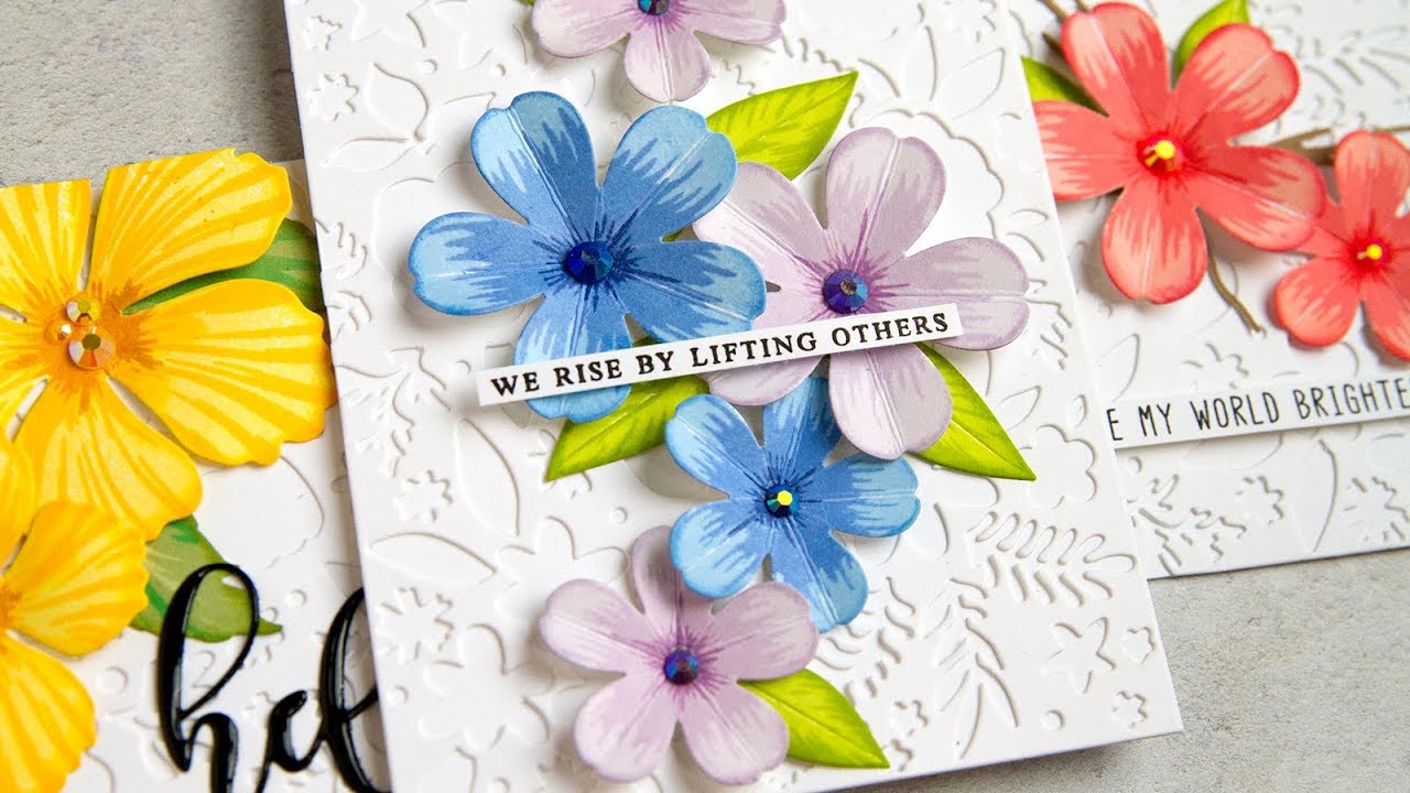 Stamp Layering Tips - YouTube