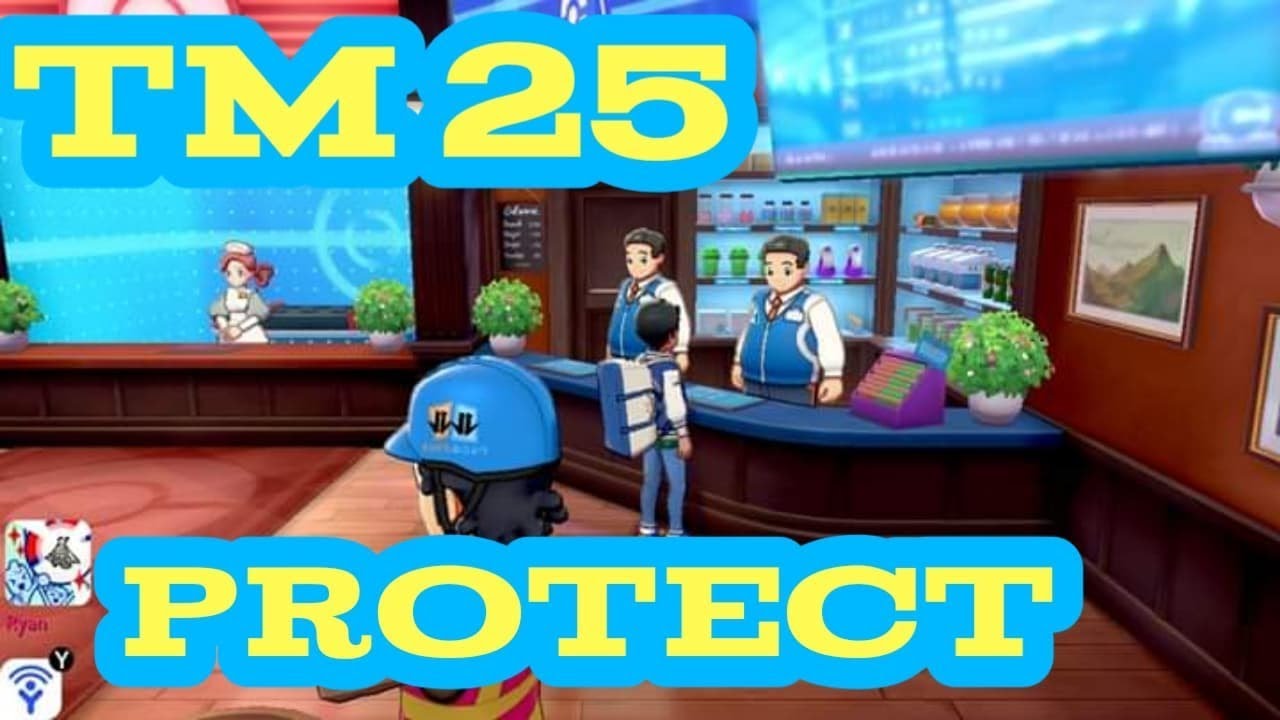 How to get TM 25 Protect in Pokémon Sword and Shield - YouTube