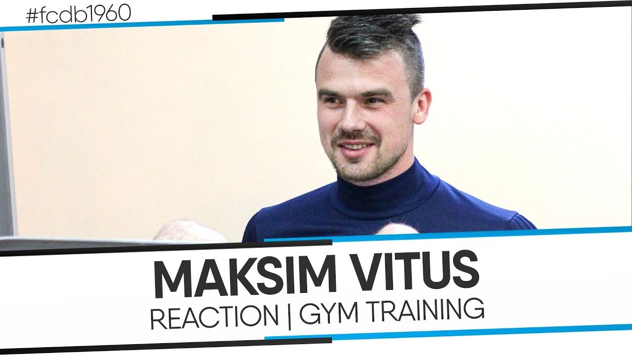 REACTION | MAKSIM VITUS | GYM TRAINING - YouTube