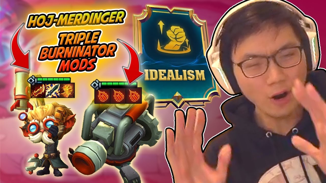 Hyper Carry ADC Heimerdinger Burns Down The Whole Board - YouTube