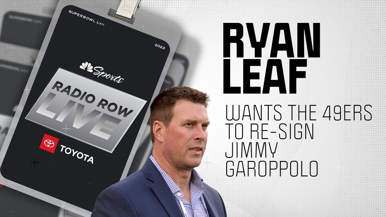 Ryan Leaf wants 49ers to re-sign Jimmy Garoppolo this offseason | NBC ...