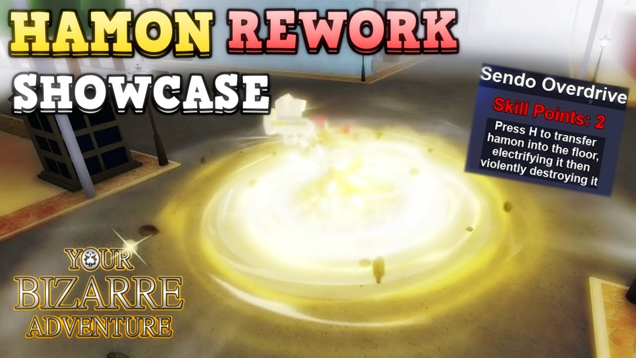 NEW HAMON REWORK SHOWCASE and how to get it! | YBA - YouTube
