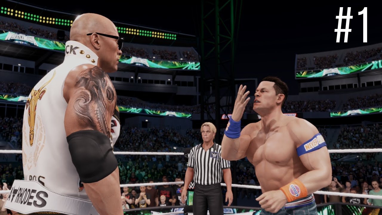 WWE 2K25 SHOWCASE PC Walkthrough Gameplay #1 - PROLOGUE - YouTube