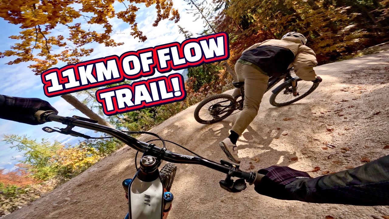 Riding Europe’s Longest Flow Trail with Jono Jones! | Petzen MTB ...