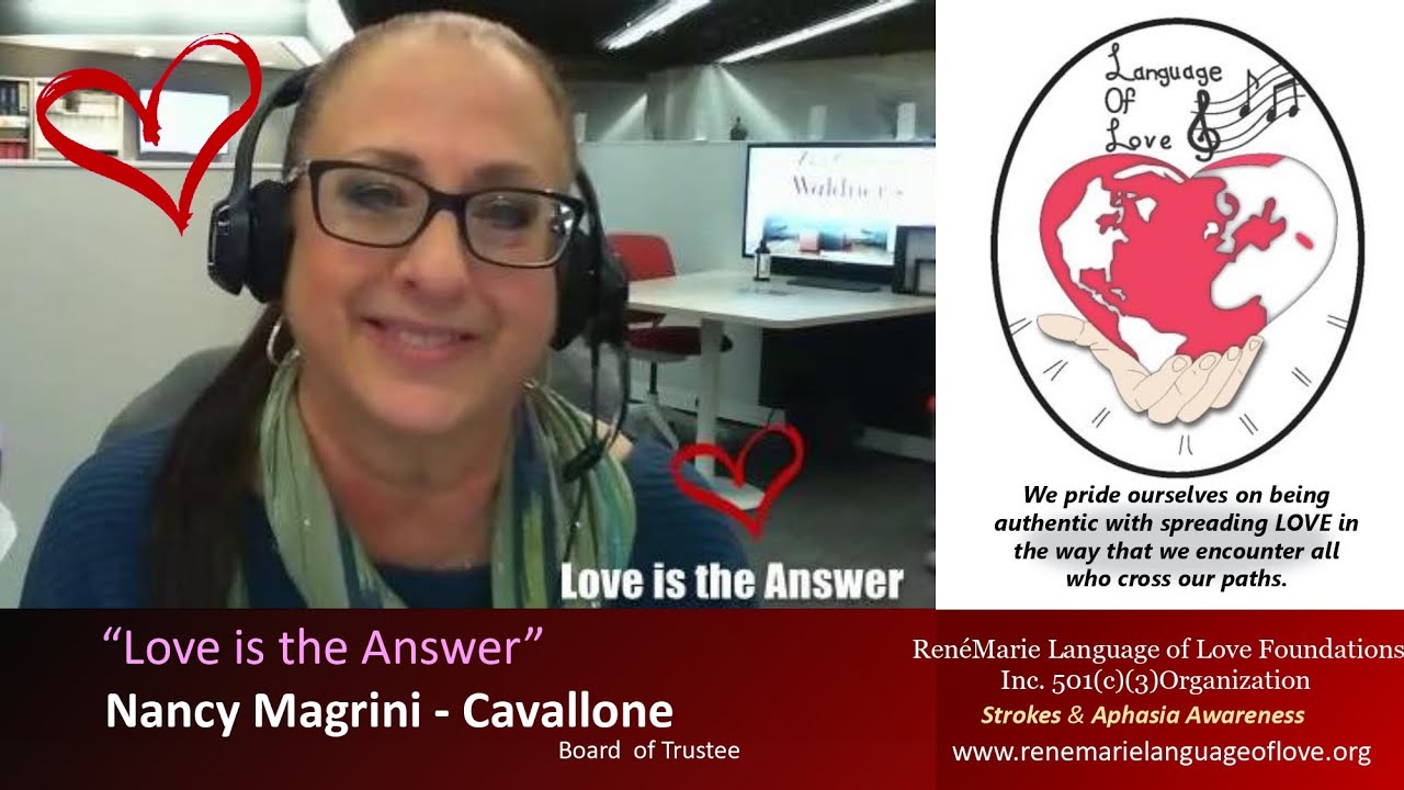 Love is the Answer Nancy Magrini Cavallone - YouTube