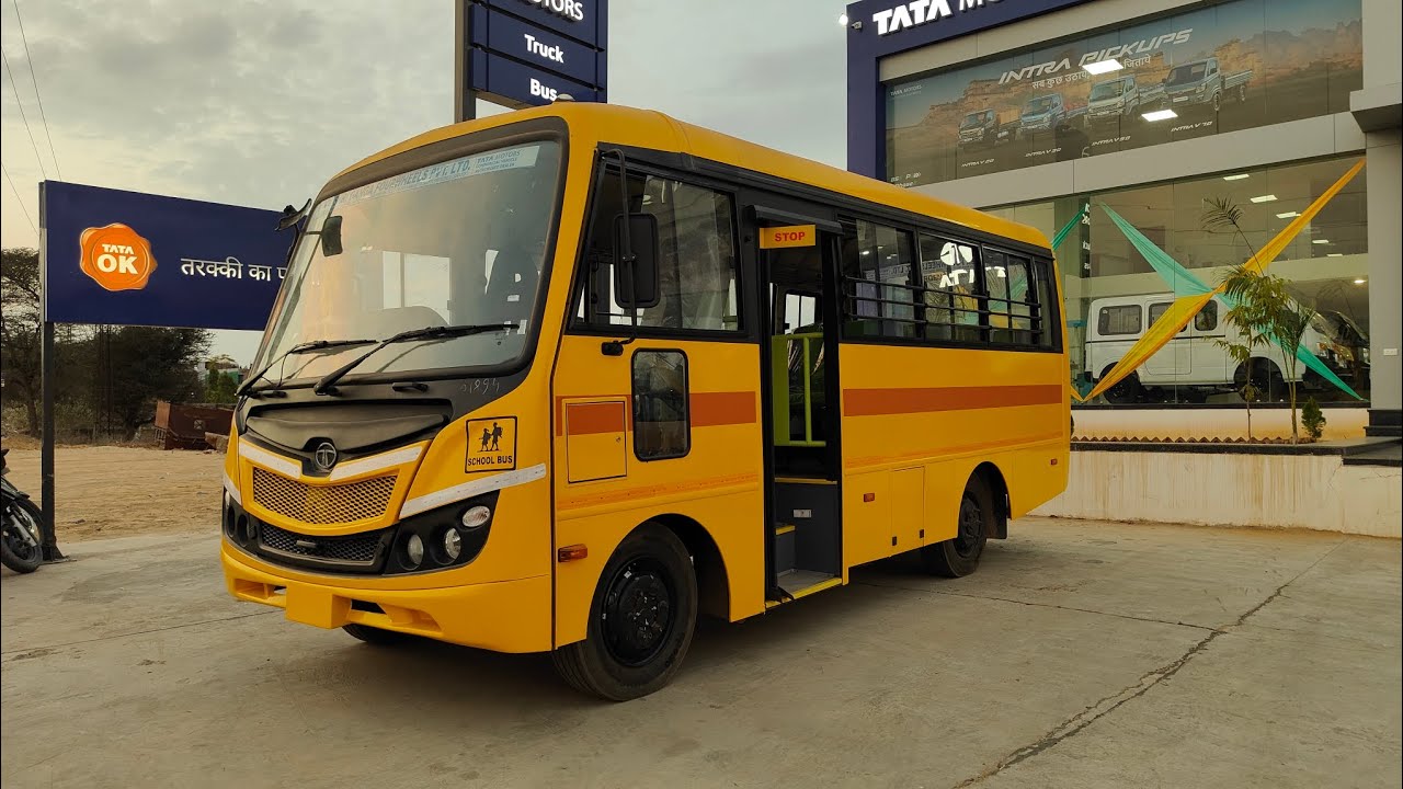 Tata ACGL cityride school bus lp 410/33 29 seater disc brakes 100hp ...