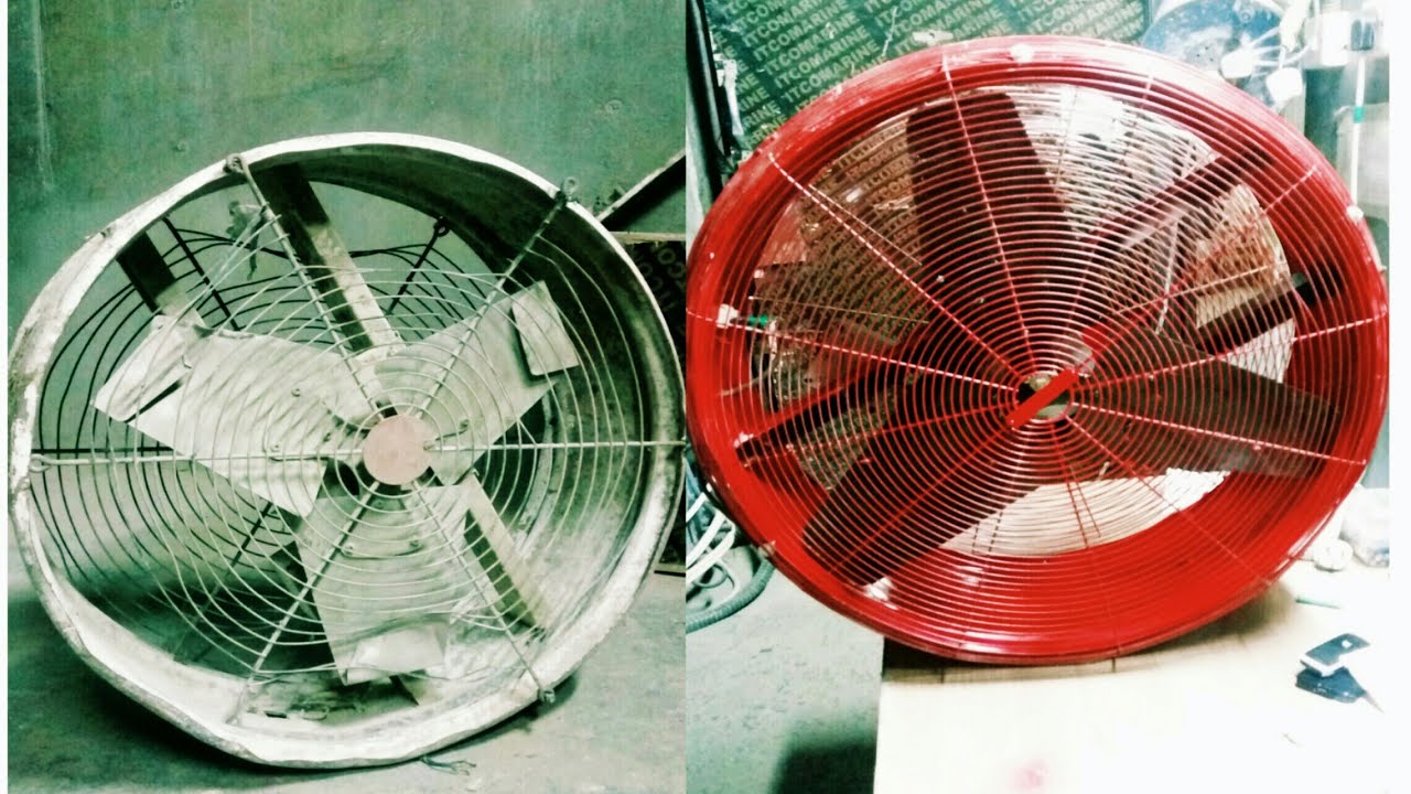 Old fan restore [restoration] - YouTube