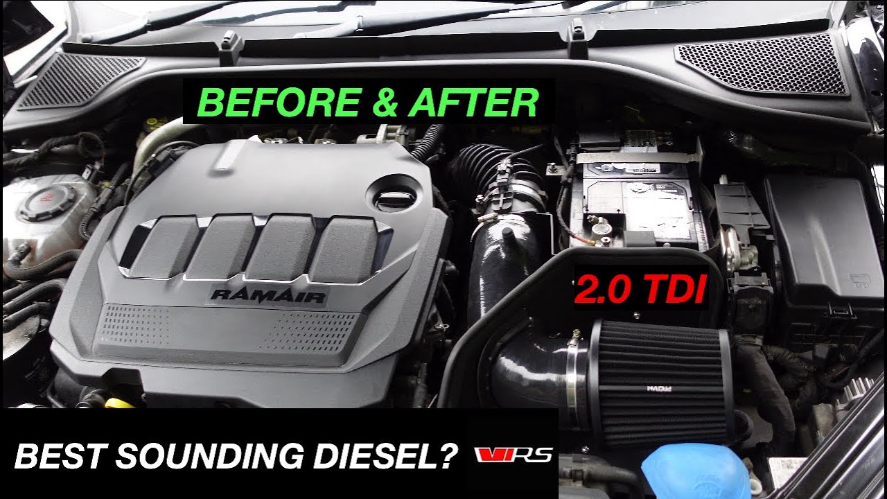 Performance Air Filter Induction Kit Install | Skoda Octavia vRS 2.0 ...