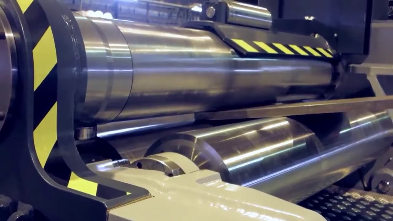 SweBend Plate Roll PB4 12 - YouTube