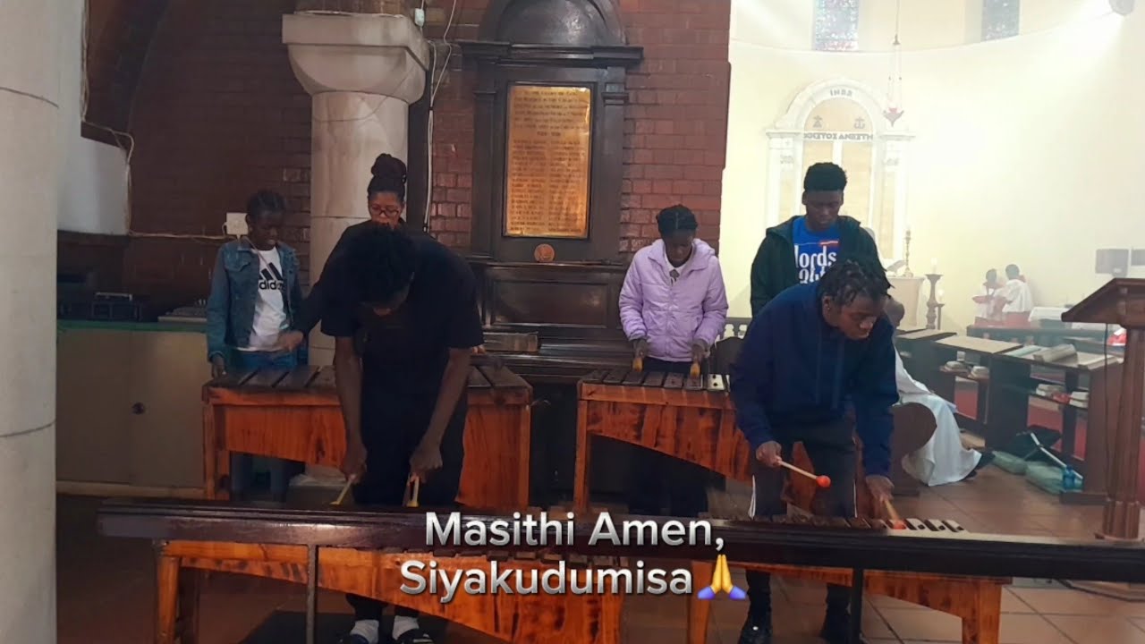 Performance: Masithi Amen, Siyakudumisa (The Great Amen) Marimba Cover ...
