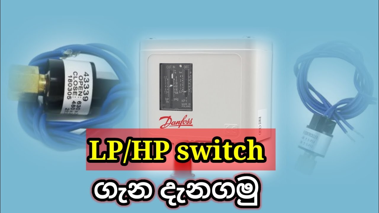 what is HP LP pressure switch - YouTube