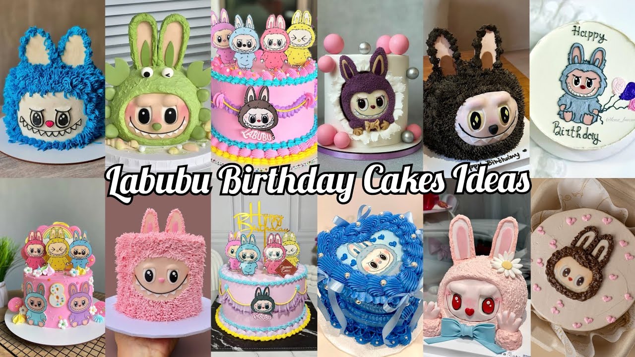 Labubu Birthday Cake Design Ideas/Labubu Birthday Cake Decorating ldeas ...