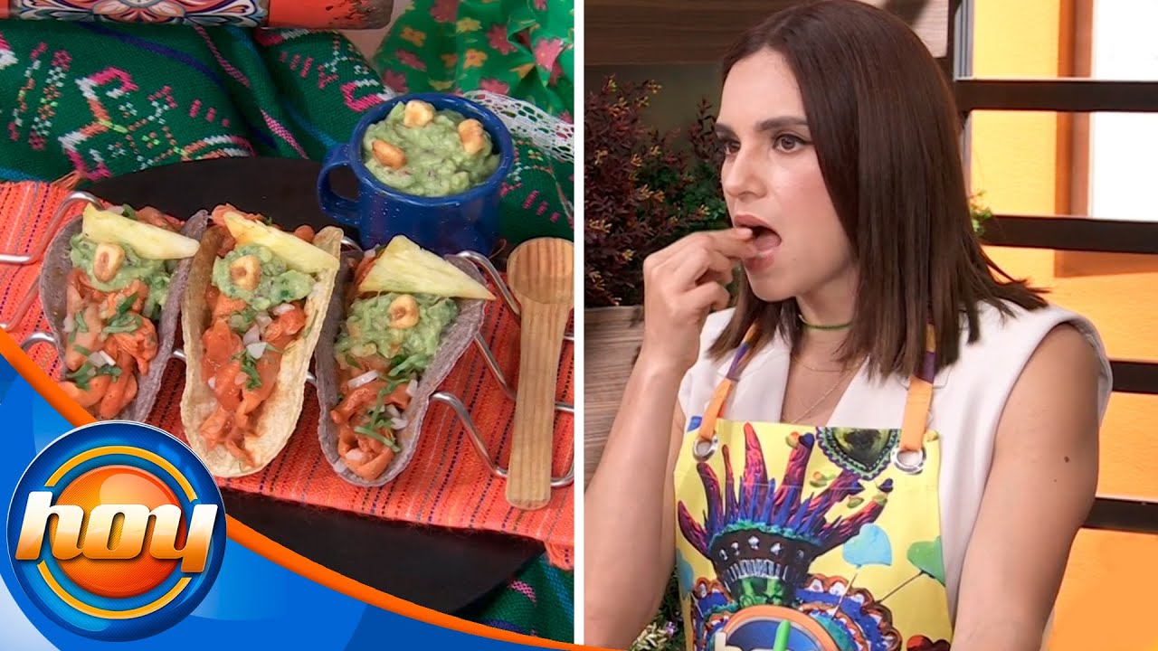 Para Hoy cocinamos: Tacos de setas al pastor | Programa Hoy - YouTube