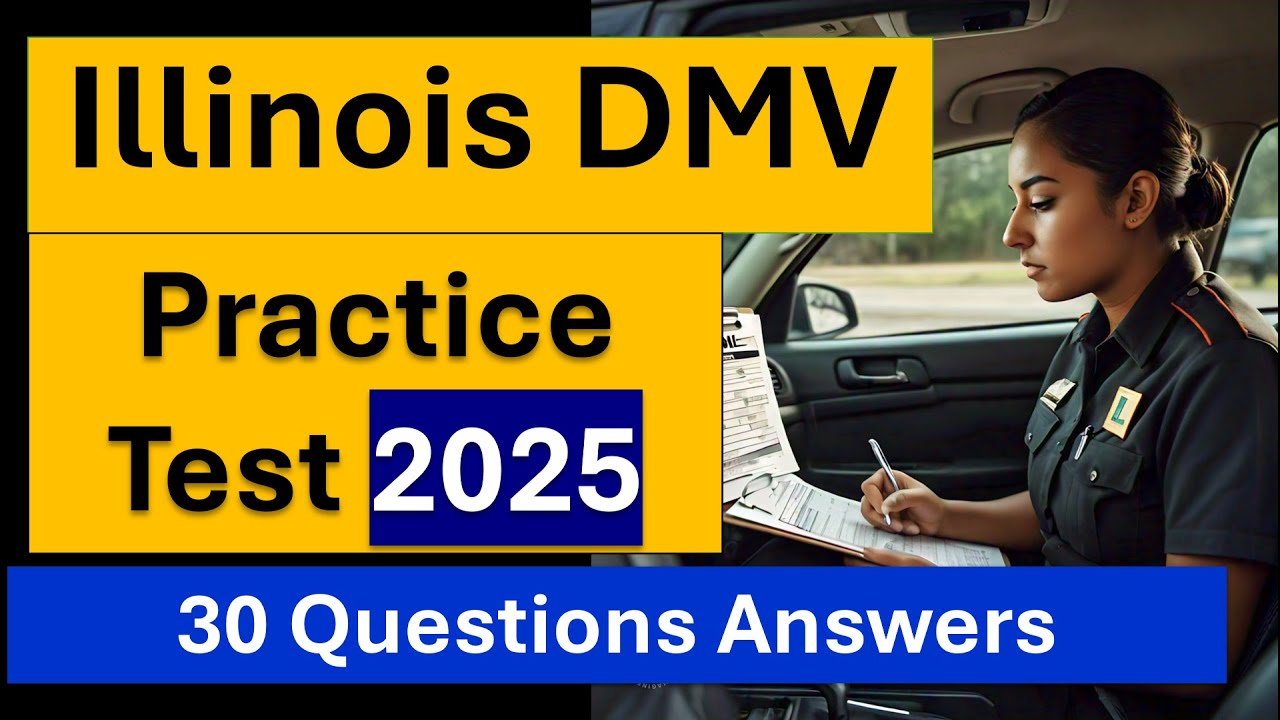 Illinois DMV Practice Test 2025 - Final Questions & Answers to Pass ...