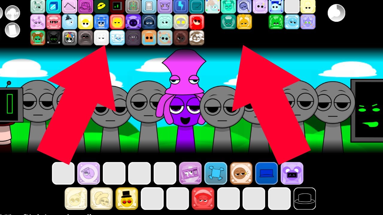 ALL 60 Secret sounds Incredibox Sprunki Pyramixed characters ...