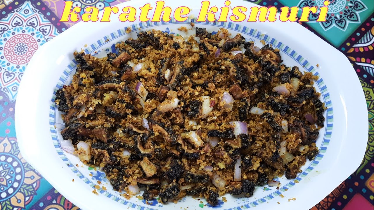 |77|Very tasty Karela dry masala sabzi," Karathe Kismuri" easy and ...