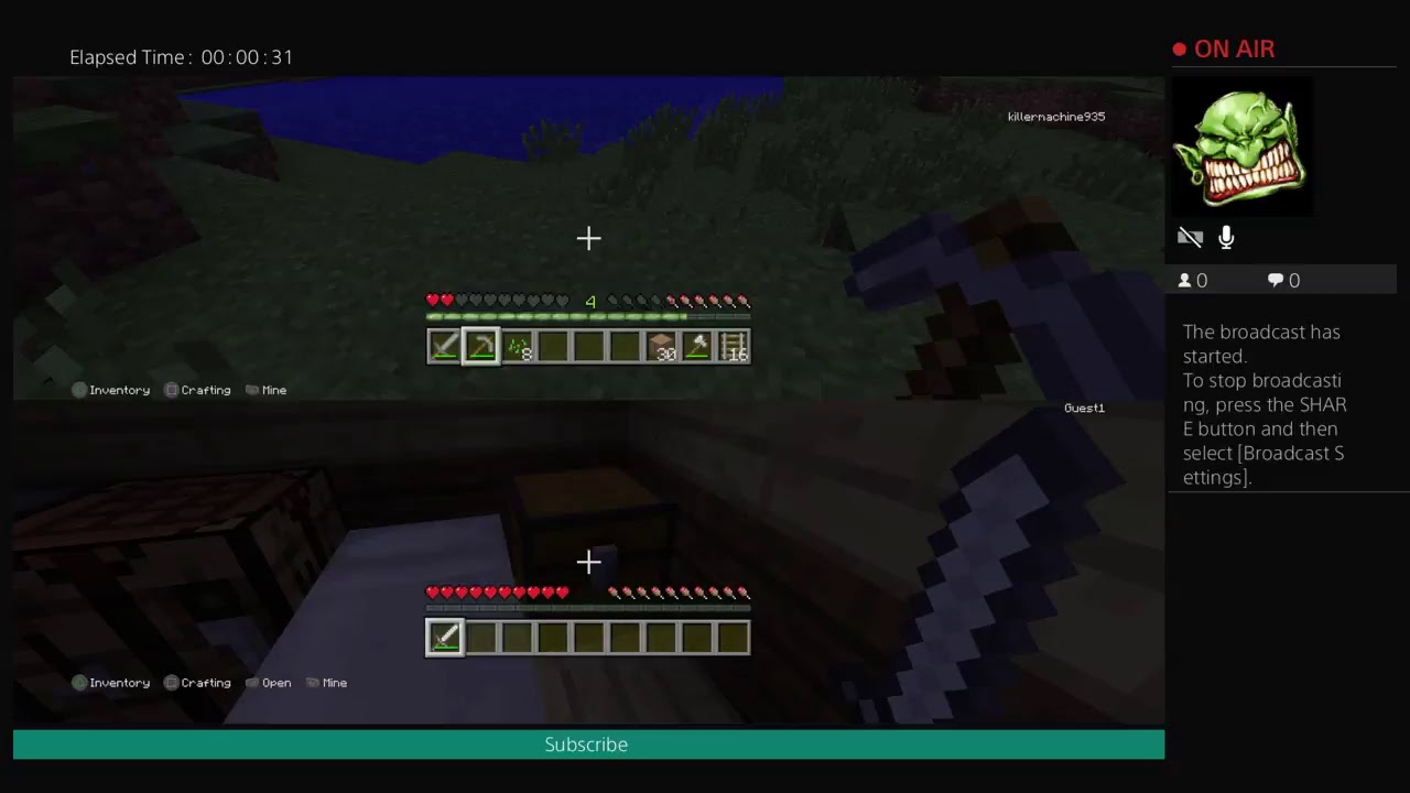 Minecraft series #5 building and mining - YouTube