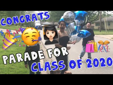 Class of 2020 Graduation Parade - COVID19 Coronavirus - YouTube