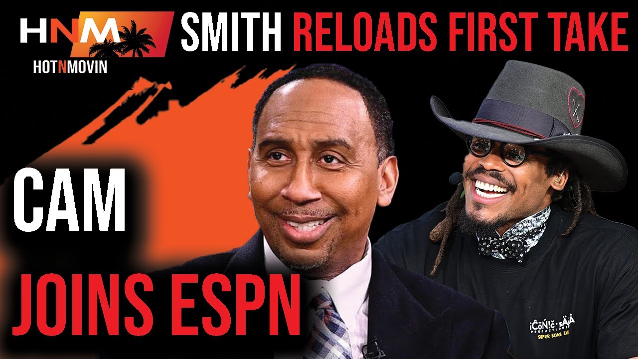 Stephen A Smith Plucks Cam Newton To Join First Take Lineup. Will This ...
