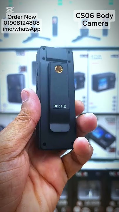 CS06 Body Camera With Display - YouTube