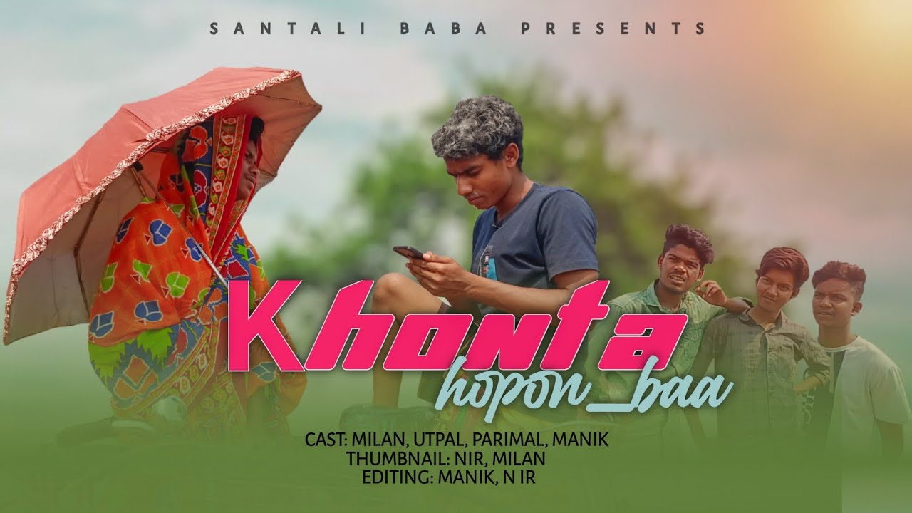 Khonta Hopon baa||new santali comedy video||@santalibabaextra - YouTube