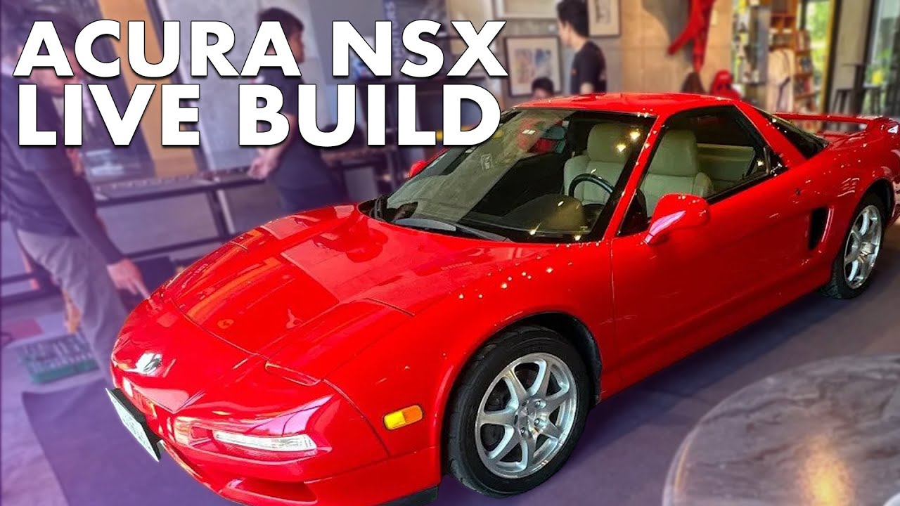 NSX Build Widebody (Marga Hills Day 1) | LIVE BUILD Angie Mead King ...