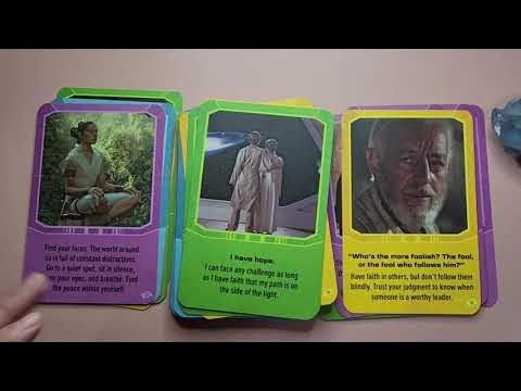 Star Wars Affirmation Cards - Flip Through and Mini Review - YouTube