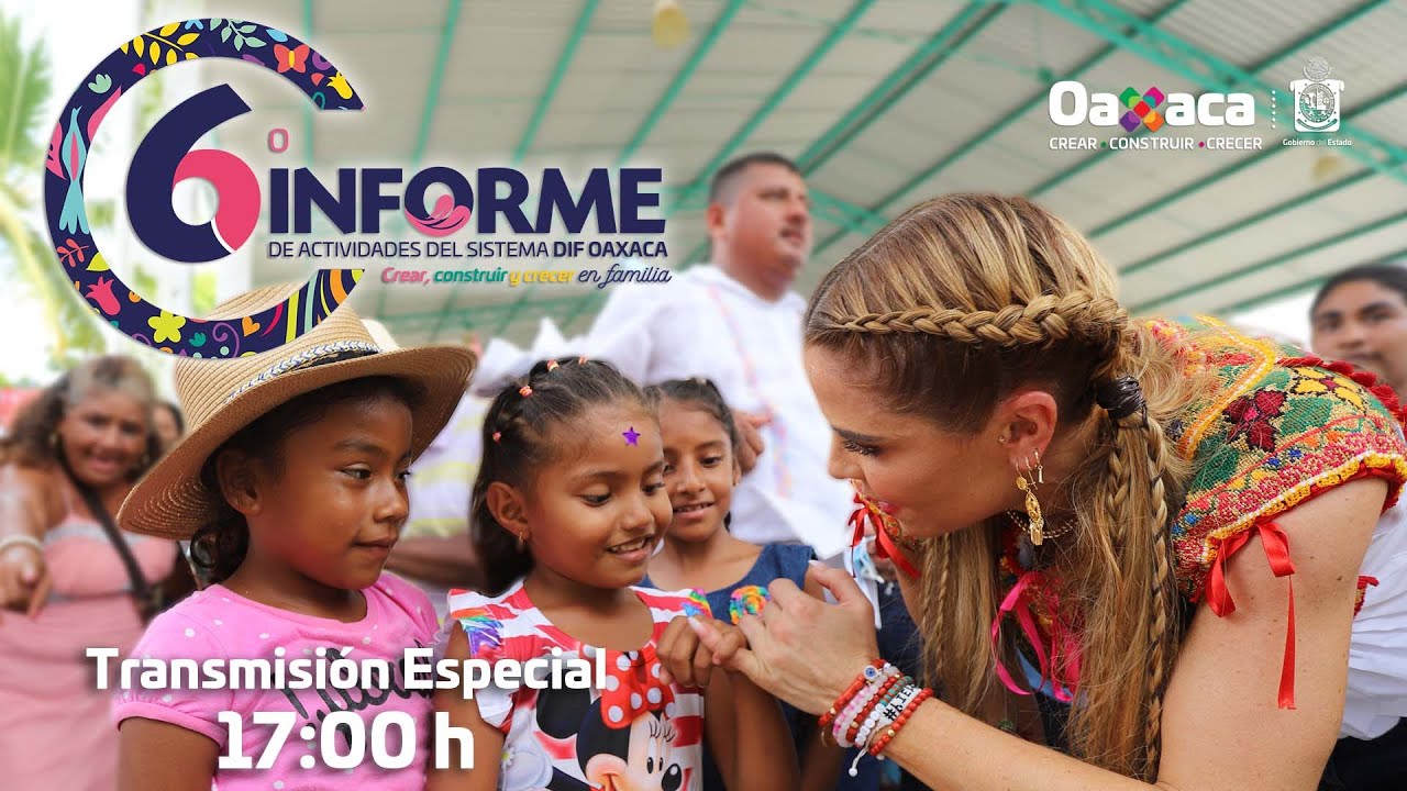 6to Informe de Actividades del DIF Oaxaca - YouTube