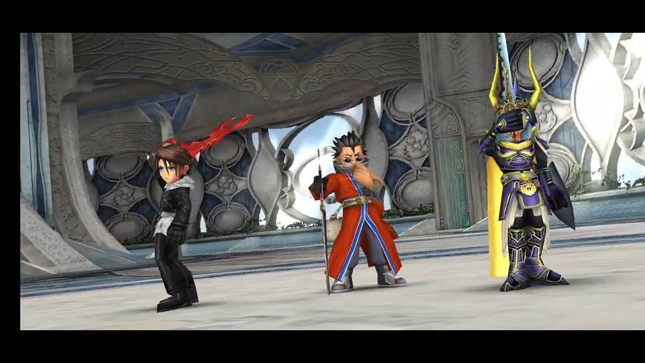 WARRIOR OF LIGHT FR AND AURON IS OKAY! | Rubicante Shin Ryu Fight ...