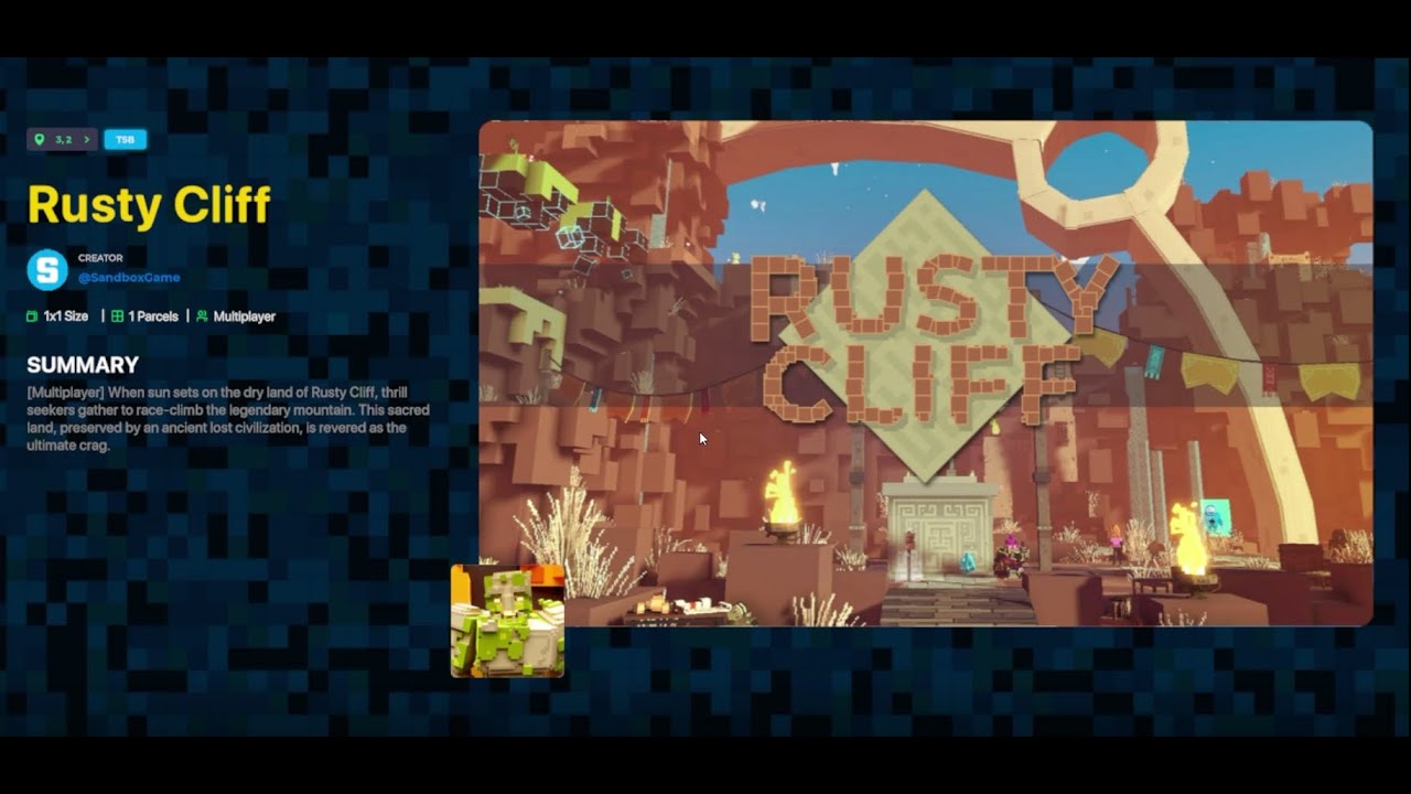 The Sandbox Alpha Season 3 Rusty Cliff 純通關 (S2關卡回歸) - YouTube