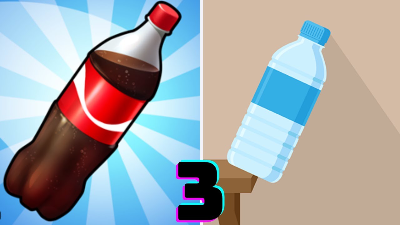 Bottle Jump 3D Vs Bottle Flip 3D Gameplay #3 |All Games All Levels ...