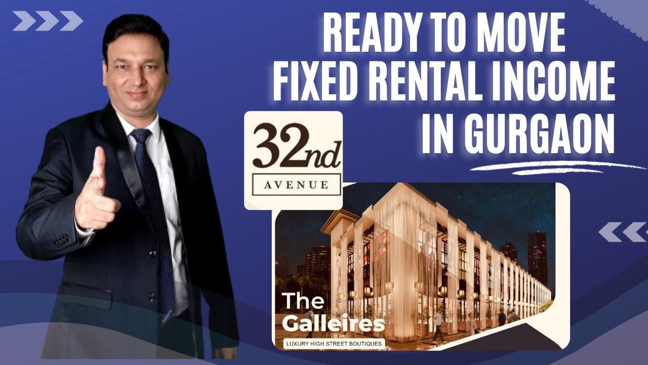 The Galleries - 32nd Avenue Milestone (Gurgaon) | Pre - Leased Luxury ...