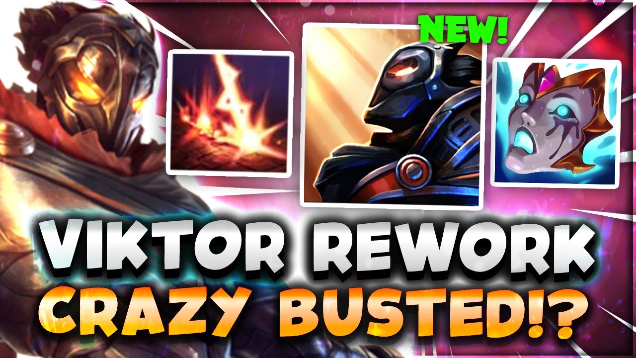 NEW Viktor REWORK! Riot Went TOO FAR!? 😈 | Voyboy - YouTube