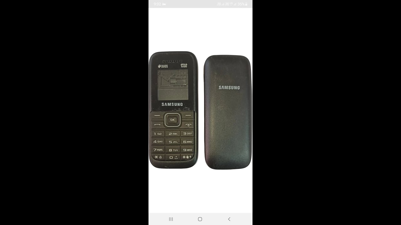 Samsung b110 cabinet change video - YouTube