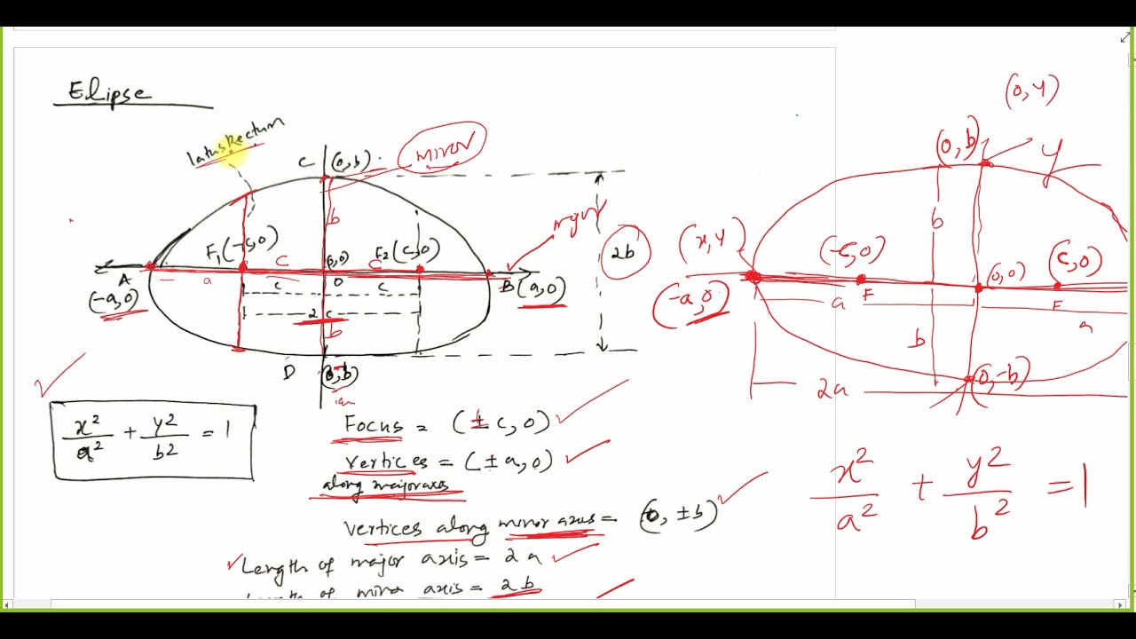 Ellipse Focus Area | Class 11 | Mathematics - YouTube