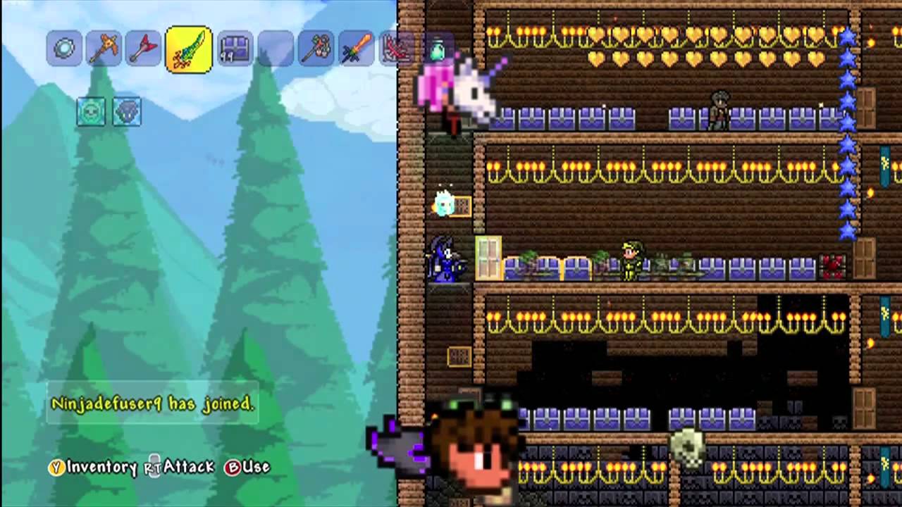 Terraria "All Items World" 1.2 Xbox 360 Items FREE Give Away - Episode ...