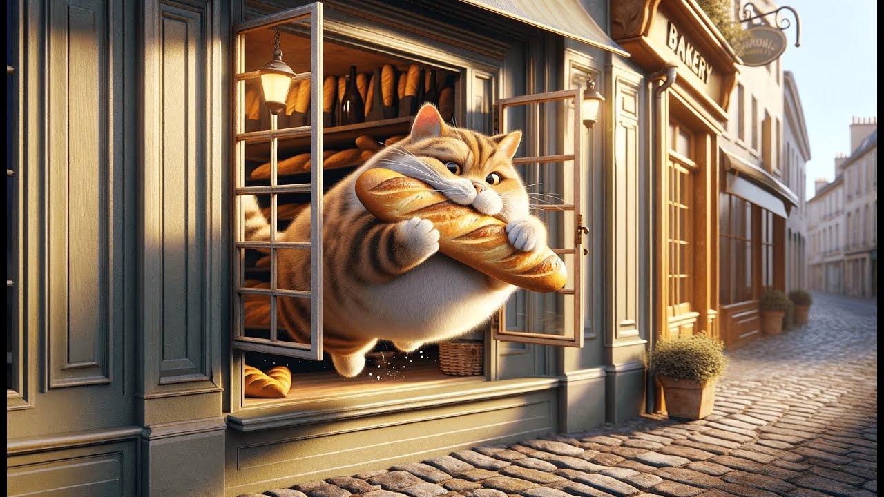 The Unbelievable Bread Thief Story | catstory - YouTube