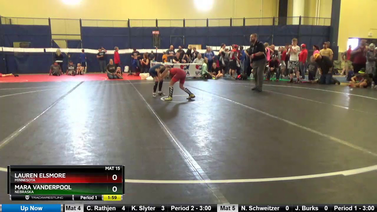 Girls Kids FS A Lauren Elsmore Minnesota Vs Mara Vanderpool Nebraska ...