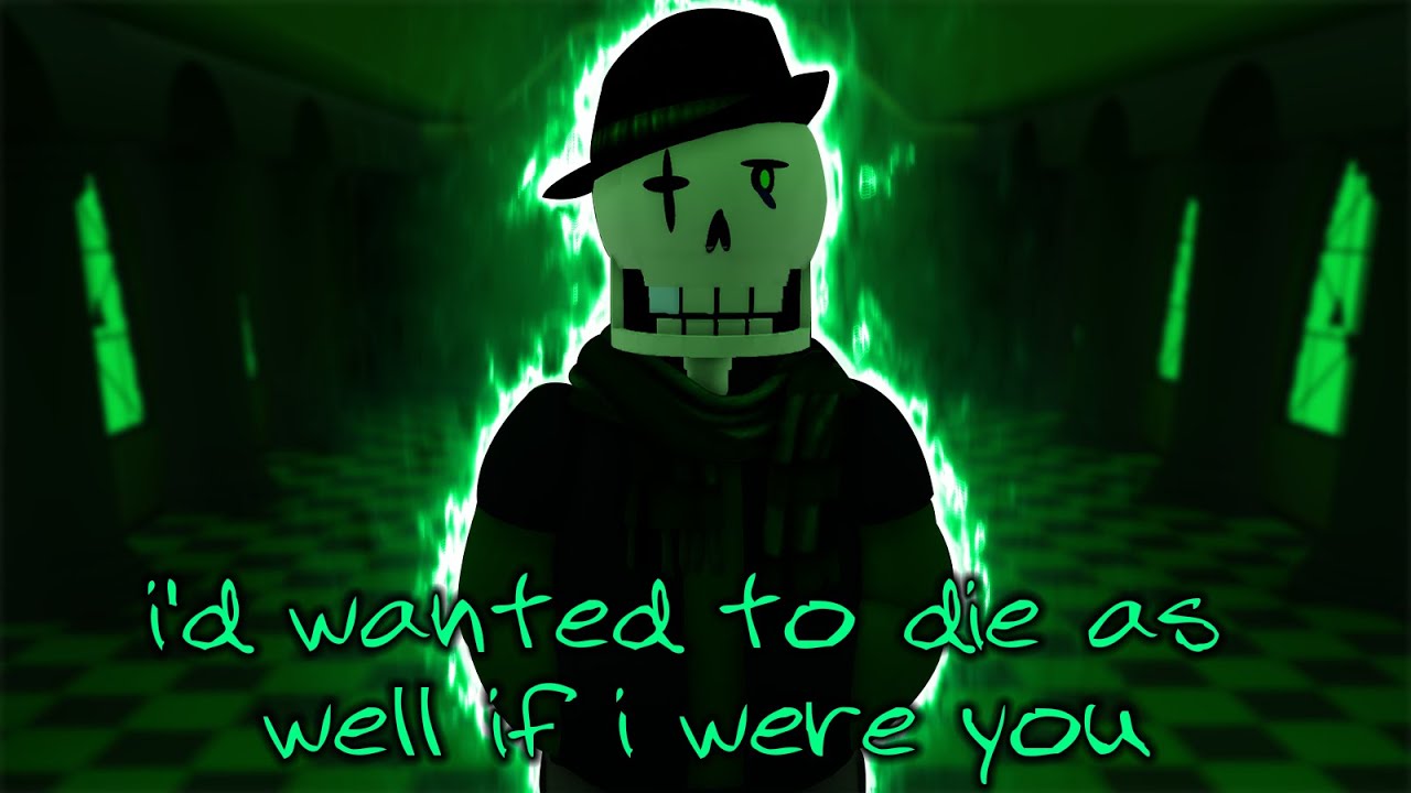 Undertale: Last Corridor FellSwap Emerald Papyrus Gameplay - YouTube